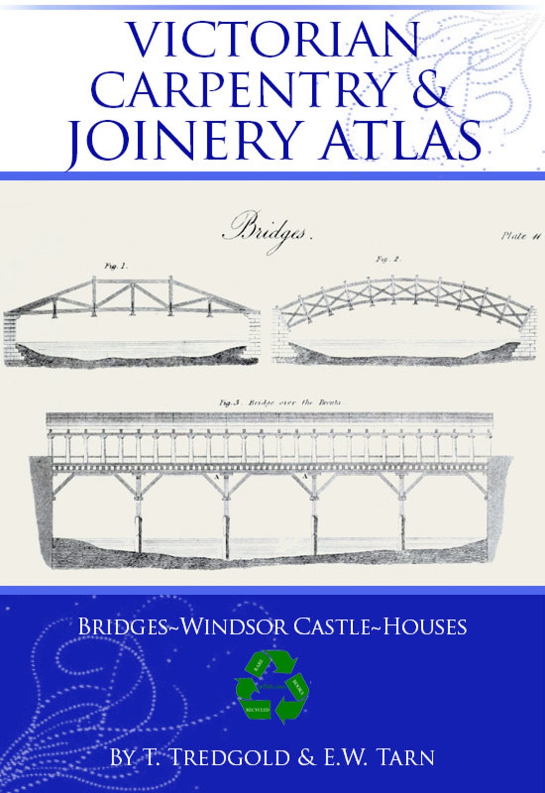Victorian CARPENTRY and JOINERY Atlas Rare 1878 Book of ILLUSTRATIONS ...