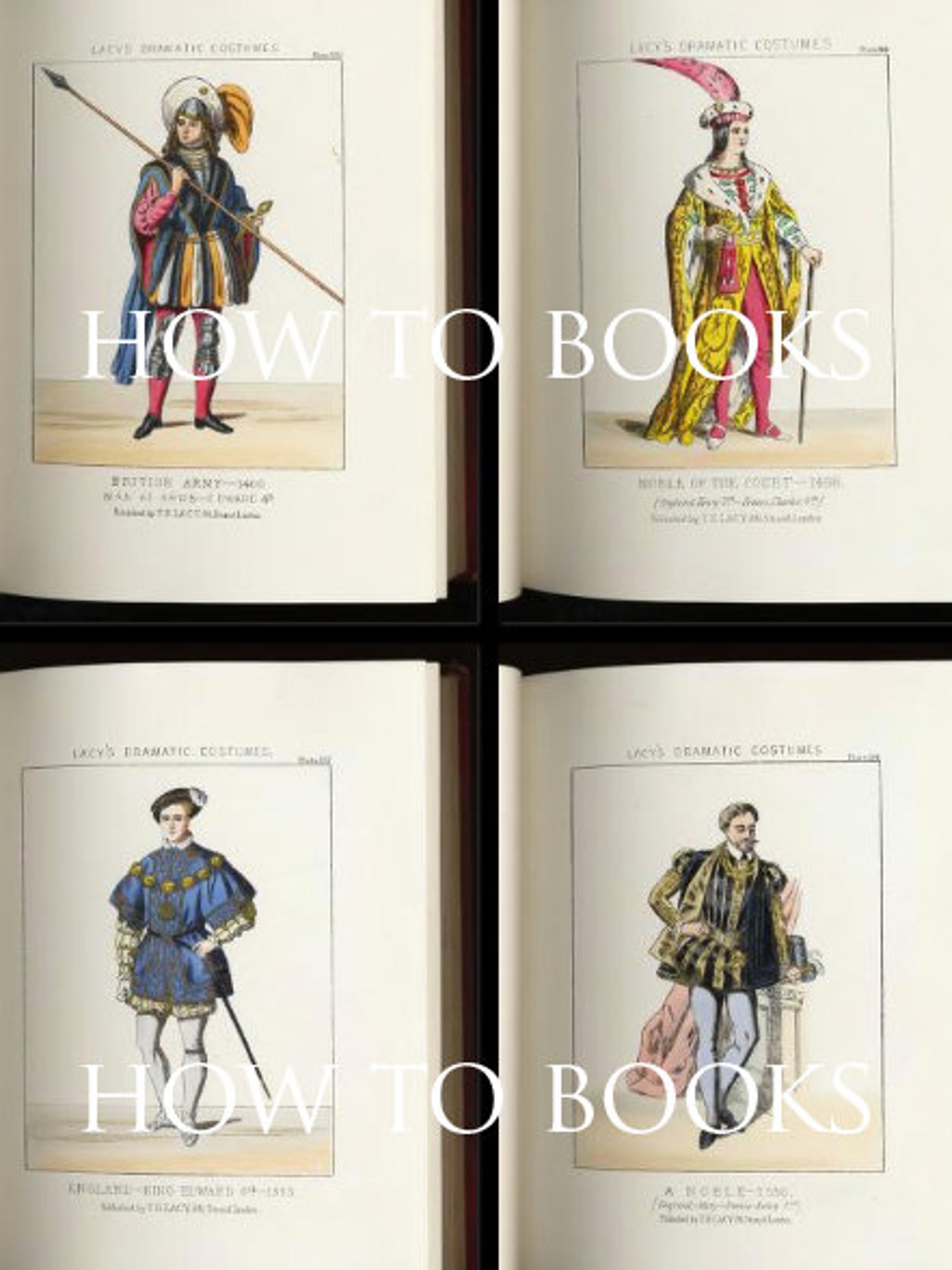 200 HISTORICAL MALE COSTUMES in Full Page Colored Images of - Etsy