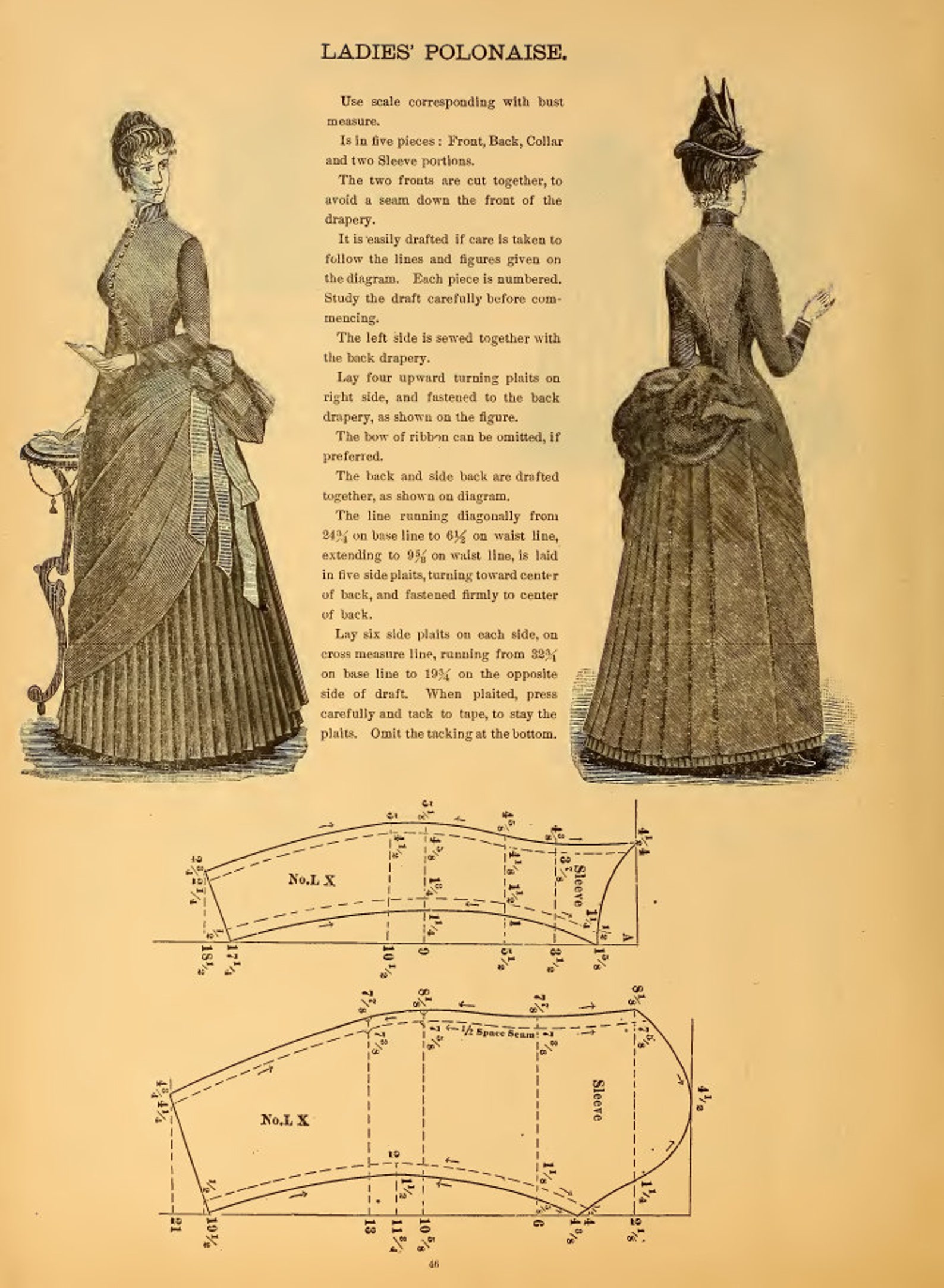 59 Victorian DRESS SEWING PATTERNS Design Your Own Theatre | Etsy