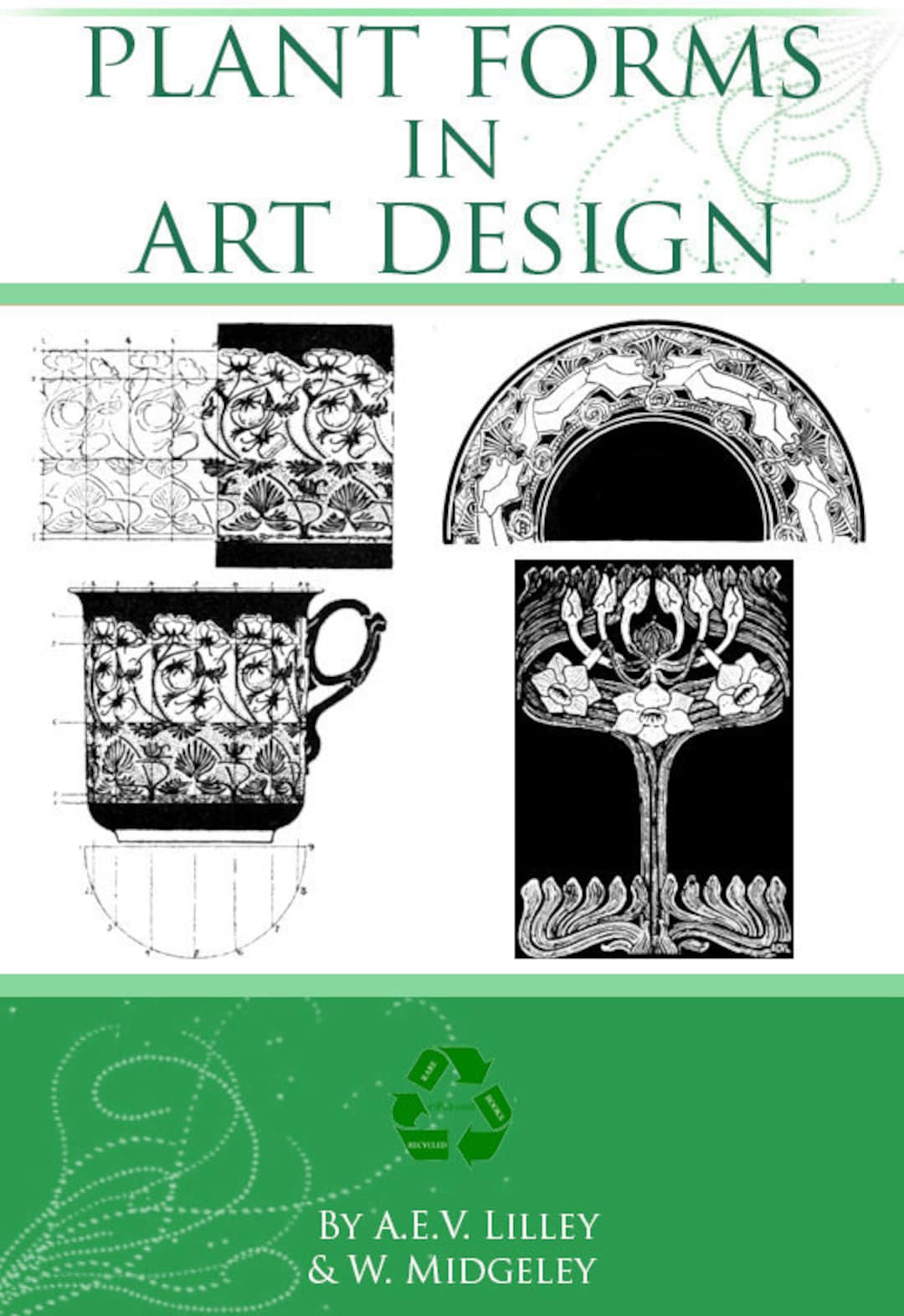 Plant Forms in ART DESIGN Rare Illustrated Book on the Use of Nature in ...