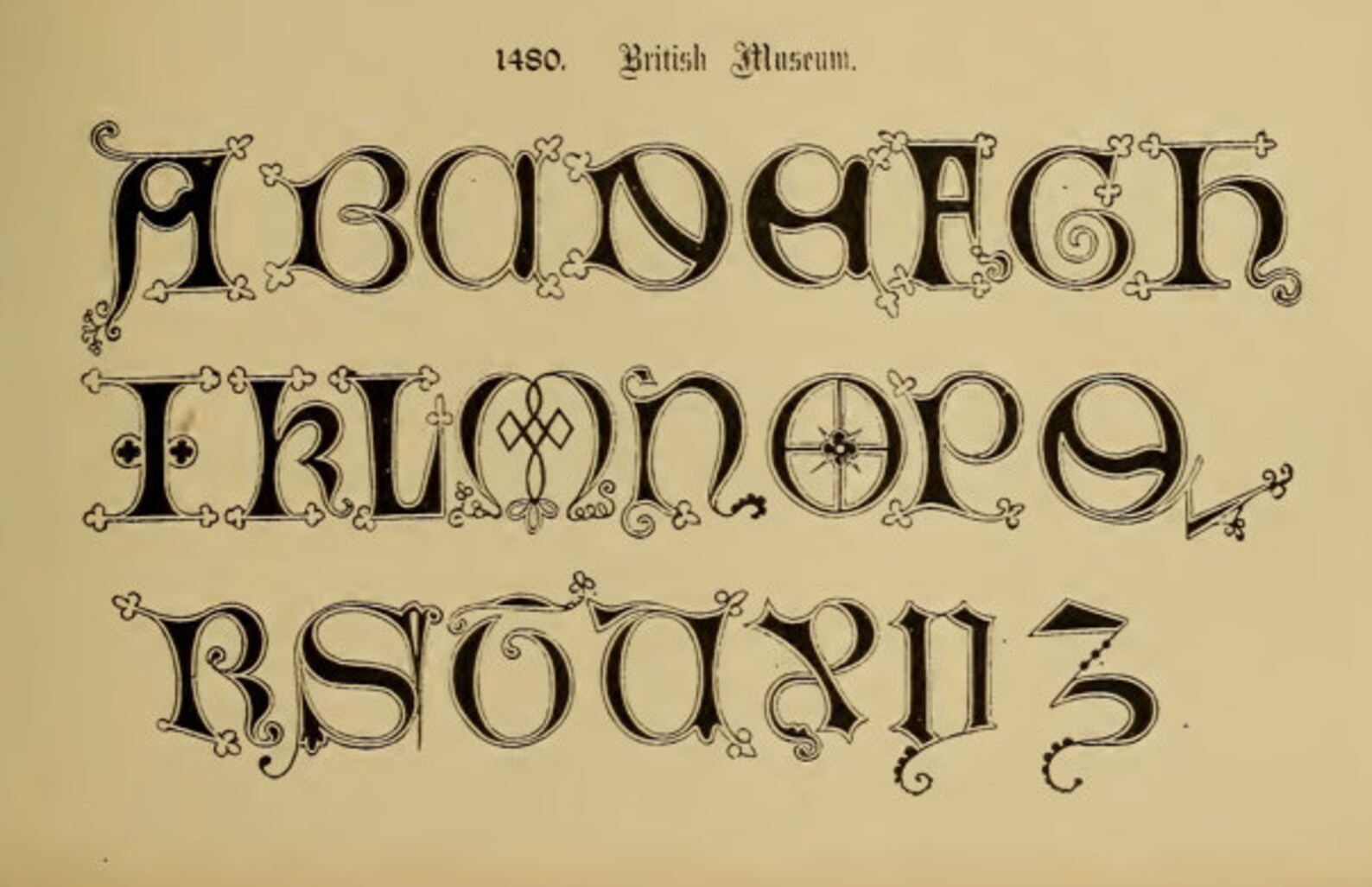 100 ORNAMENTAL ALPHABETS from 8TH to 20TH Centuries Rare | Etsy