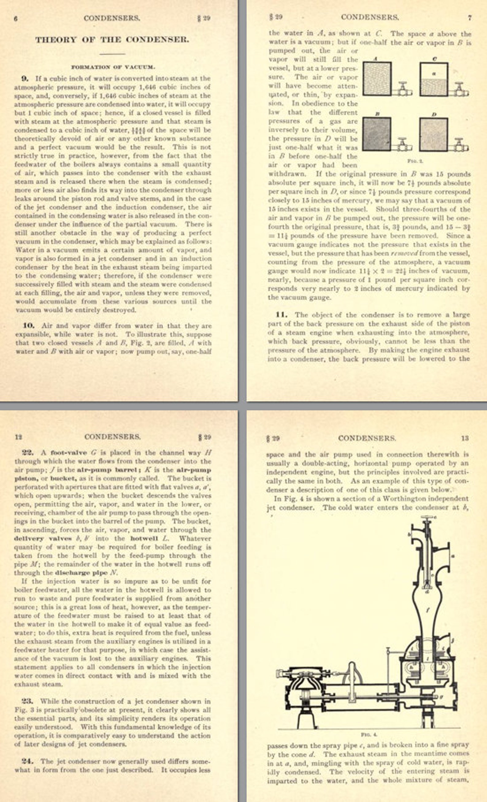 The STEAM ENGINE a Rare ILLUSTRATED Textbook on Steam - Etsy UK