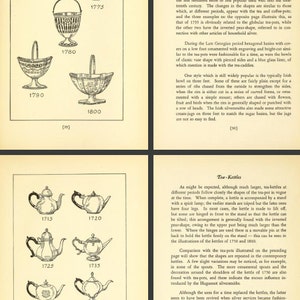 ENGLISH SILVER 1675 ~ 1825 RARE Reference Book for Collectors Including ...