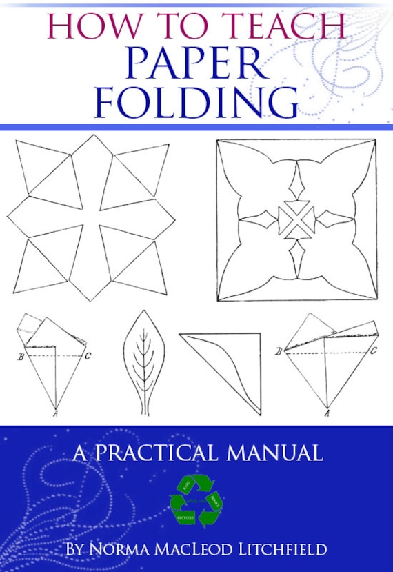 How to TEACH PAPER FOLDING and Cutting A Practical Illustrated | Etsy
