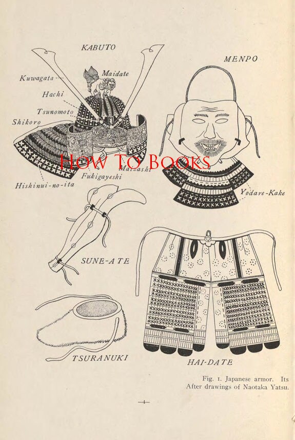 Illustrated Guide on JAPANESE ARMOR RARE Reference Book From Primitive ...