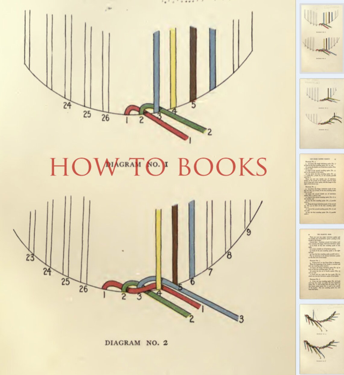 The Illustrated REED BASKETRY BOOK 12 Lessons in Reed Weaving | Etsy