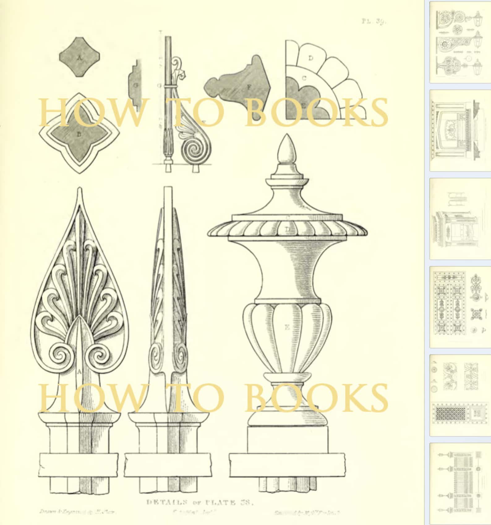 150 GEORGIAN Examples of ORNAMENTAL METALWORK Forge Work - Etsy