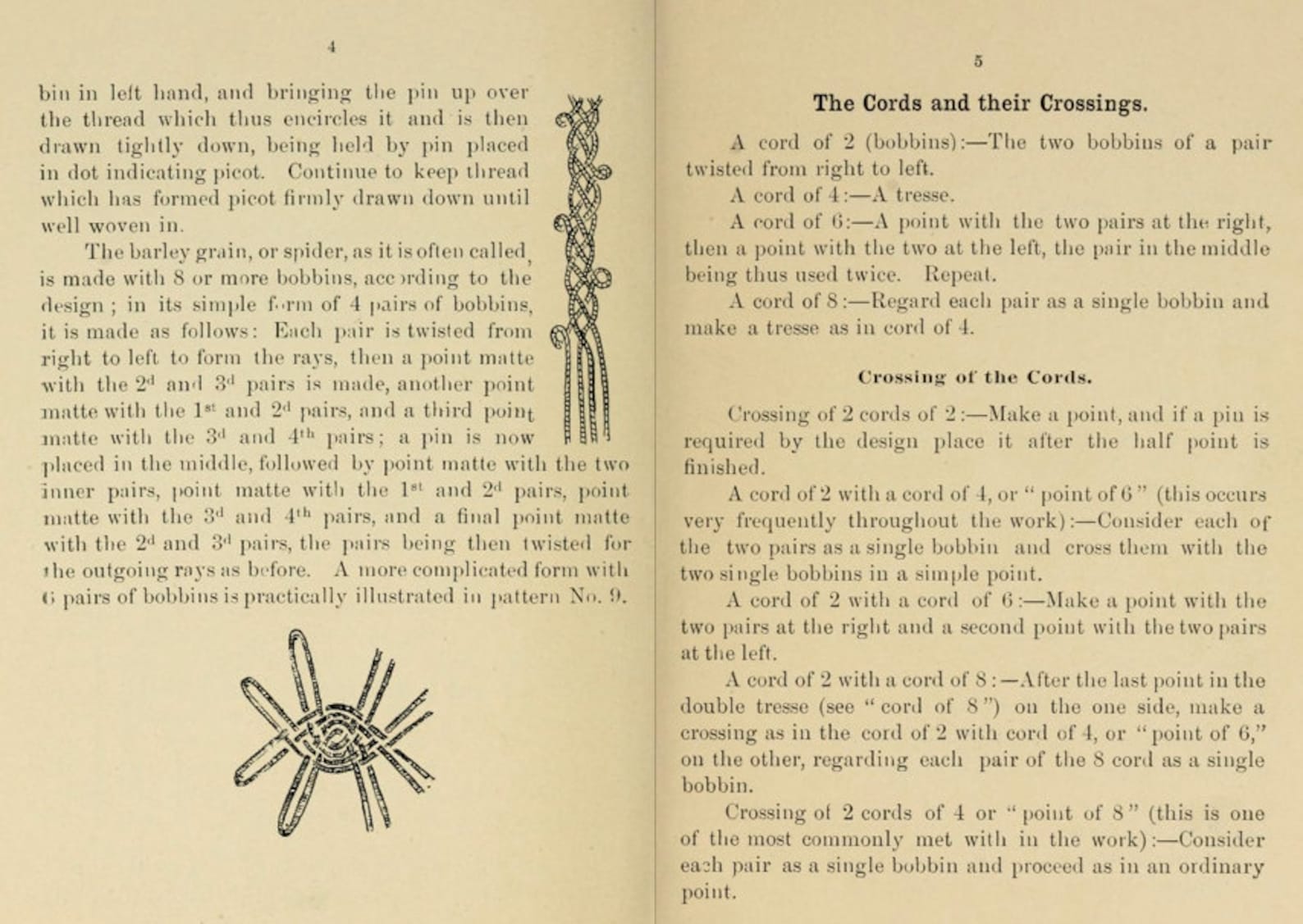 How to MAKE LACE Bobbin Lace Making 97 Pages Instructions Plus 12 ...
