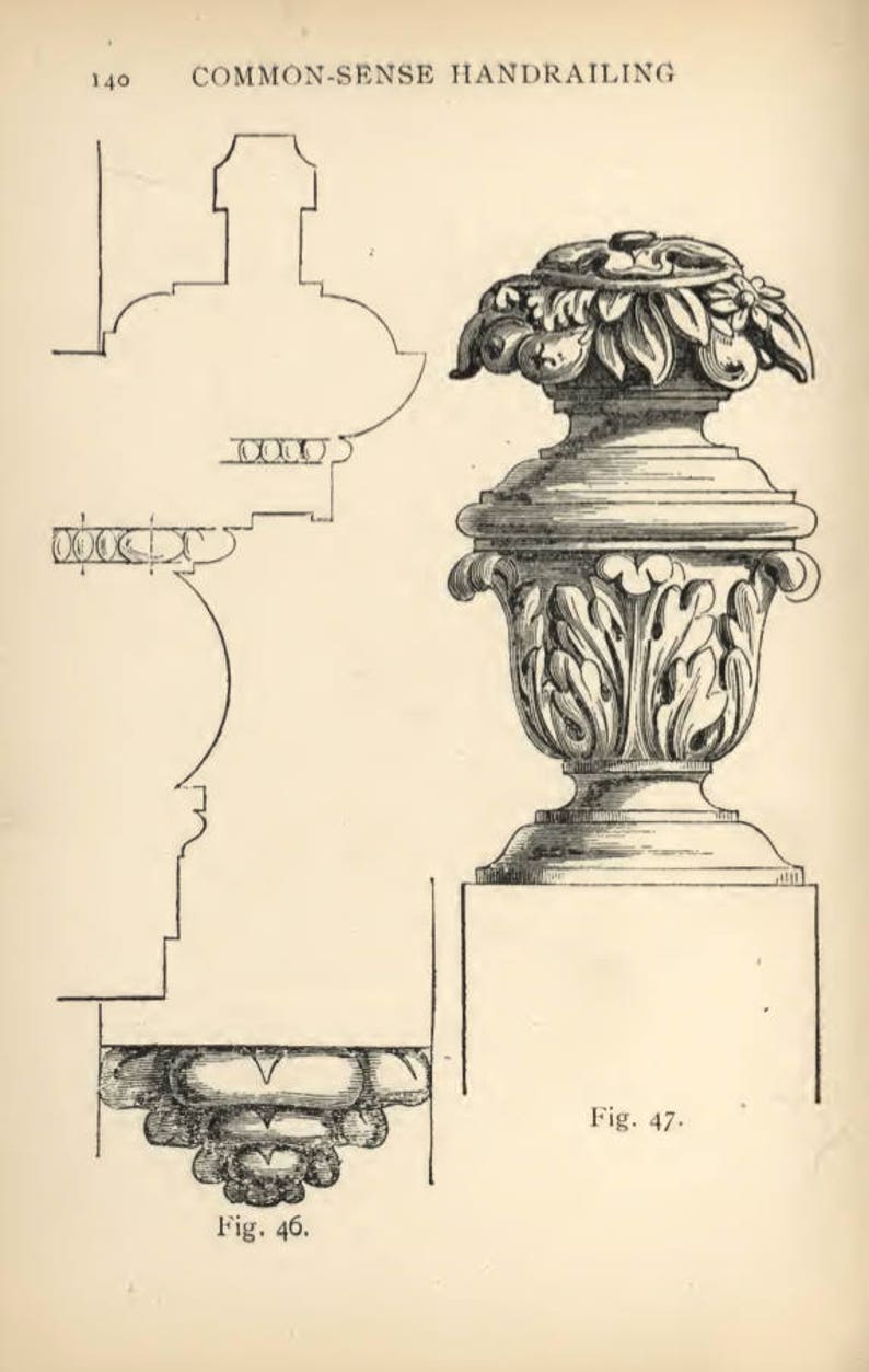 Common Sense Stair Building and Handrailing Rare Illustrated - Etsy