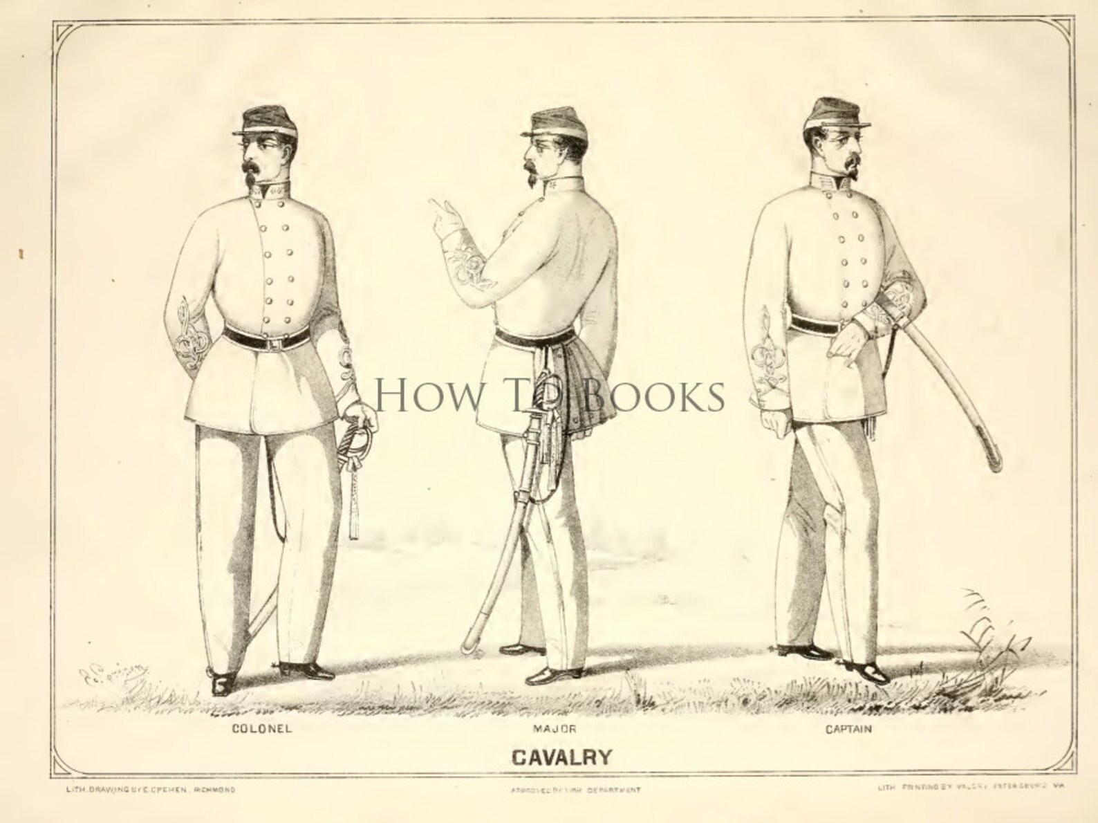 25 CONFEDERATE STATES Uniforms Printable Collection RARE 1861 ...