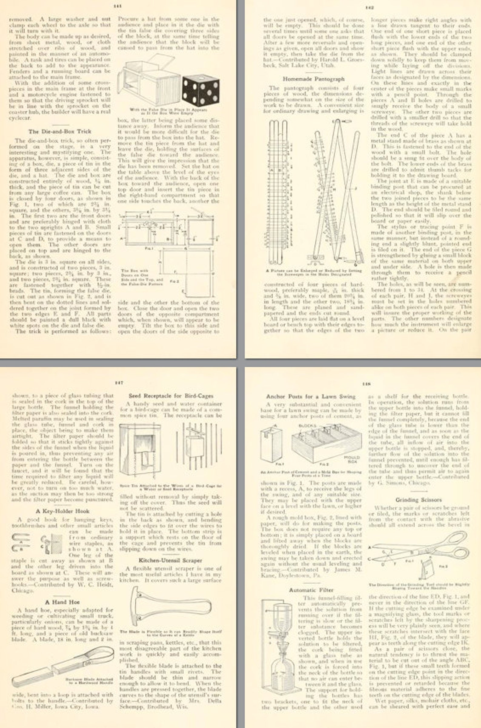 1000 PROJECTS for BOYS to Do 474 Pages With 995 ILLUSTRATIONS | Etsy