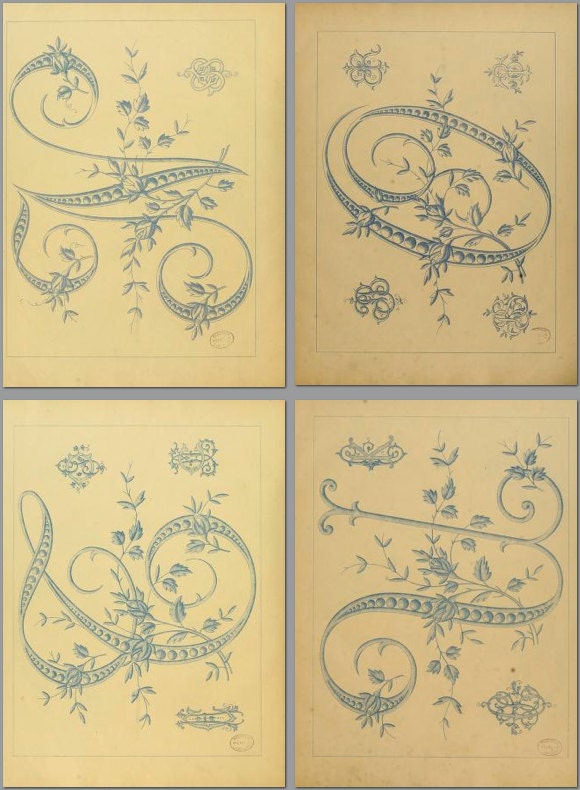 Rare Illustrated FRENCH HAND EMBROIDERY Patterns Book 99 Pages - Etsy