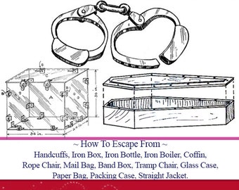 Magic Handcuffs Escape Clipart Photo