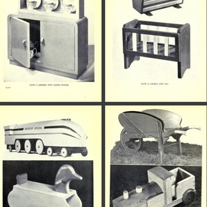 TOY DESIGN and CONSTRUCTION Illustrated Patterns With Instructions on ...