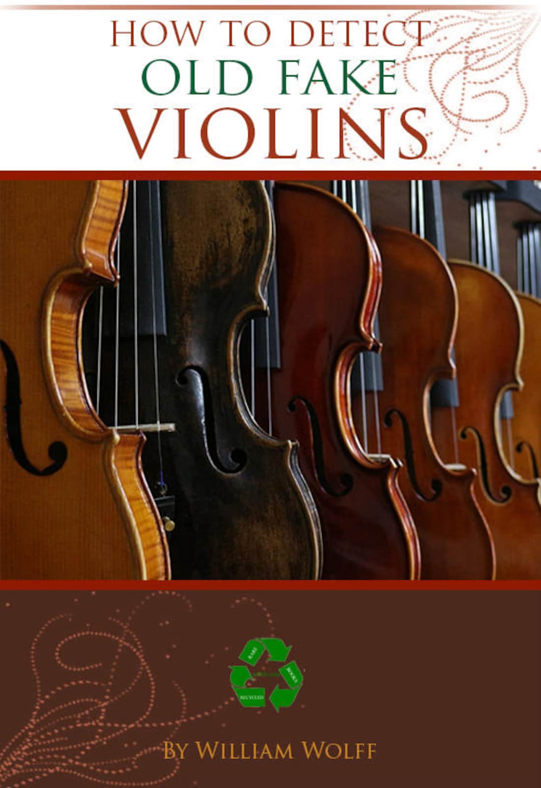 How to DETECT Old FAKE VIOLINS Rare 1894 Small 19 Page Guide on What ...