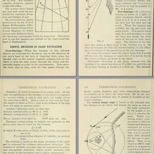 The Old MARINERS HANDBOOK for Navigators Yachtsmen Seamen a RARE ...