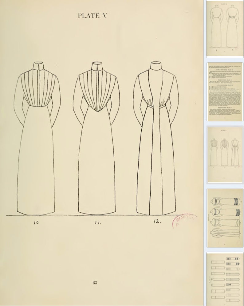 DESIGN PRINCIPLES for DRESSMAKING 101 Pages of Illustrated | Etsy