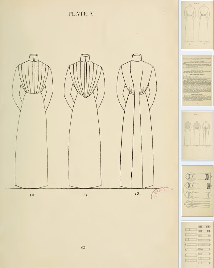 DESIGN PRINCIPLES For DRESSMAKING 101 Pages of Illustrated | Etsy