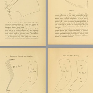 DESIGNING and CUTTING Boot and Shoe PATTERNS 147 Pages Complete ...