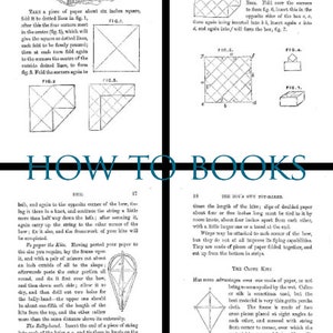 Illustrated How to MAKE TOYS for BOYS Instructions on Vintage Home Made ...
