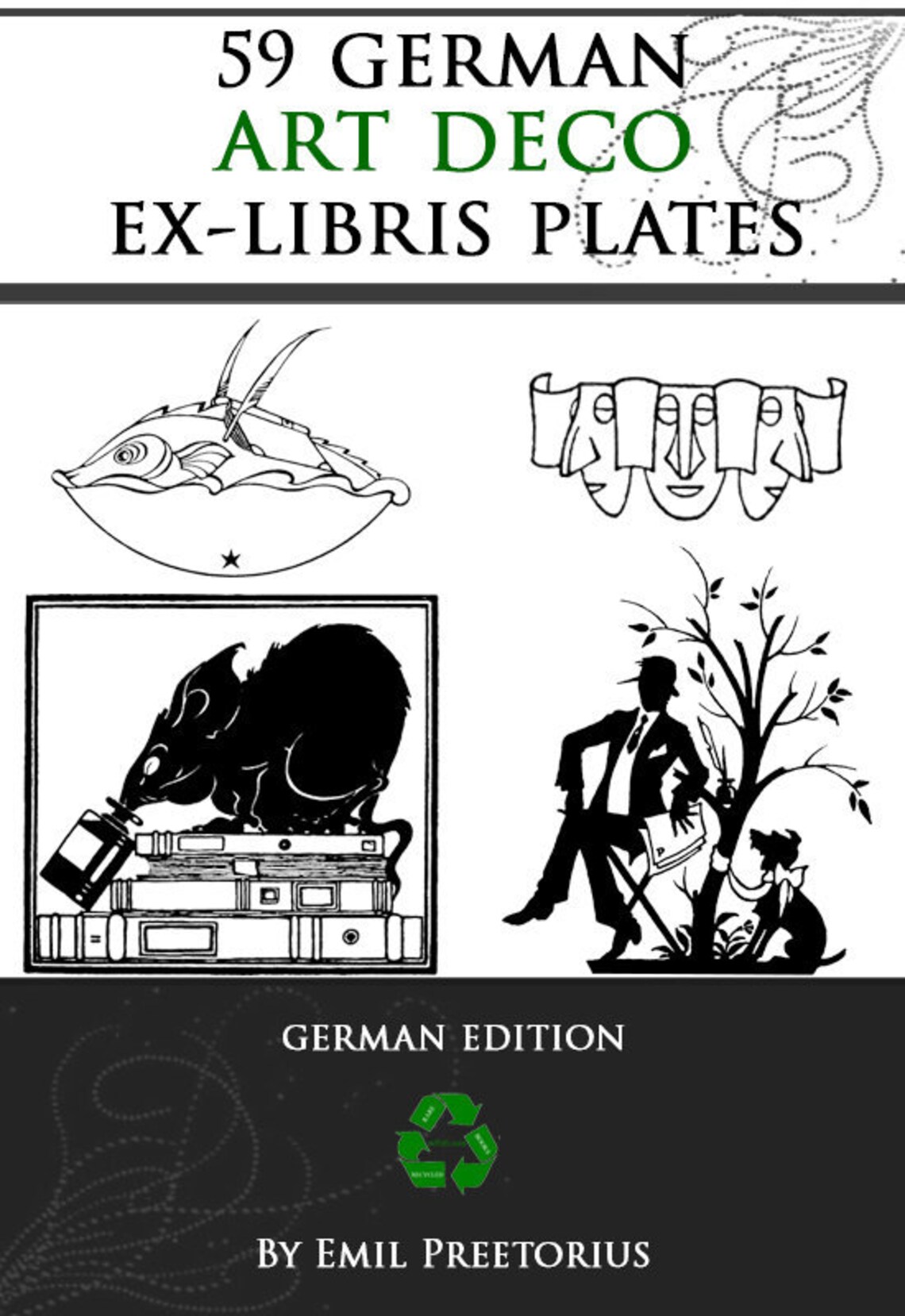 59 German ART DECO Ex-libris Book Plates Royalty Free - Etsy