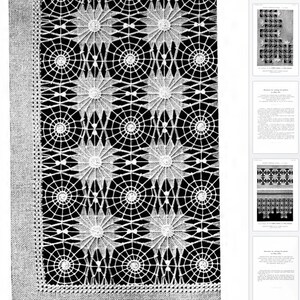 Drawn Thread Work EMBROIDERY PATTERNS Designs Stitches Hardanger Punto ...