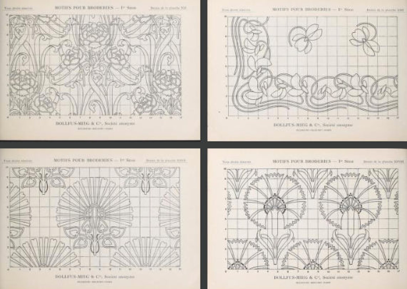 FRENCH EDITION Full Color Hand Embroidery Motif Designs and | Etsy