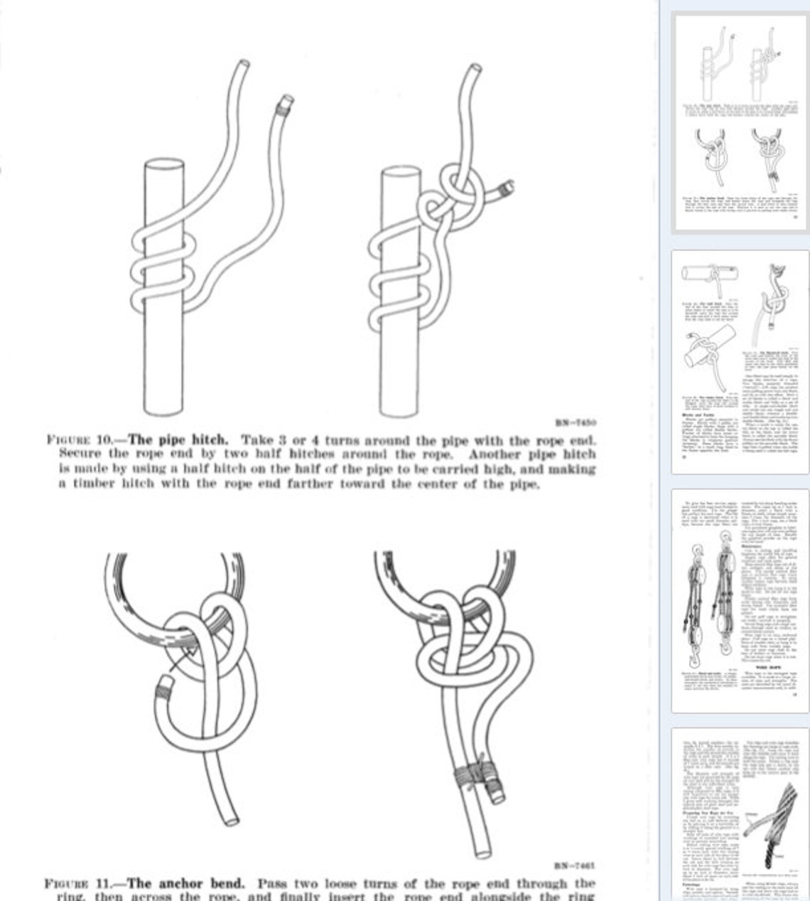 Farm Rope KNOTS ~ HITCHES ~ SPLICES Guide to Care and Use of Rope on ...