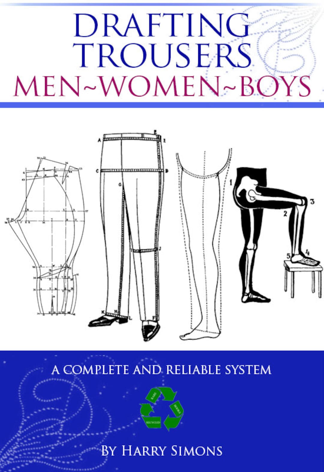 DRAFTING TROUSERS for Men - Women and Boys Design Your Own Vintage ...