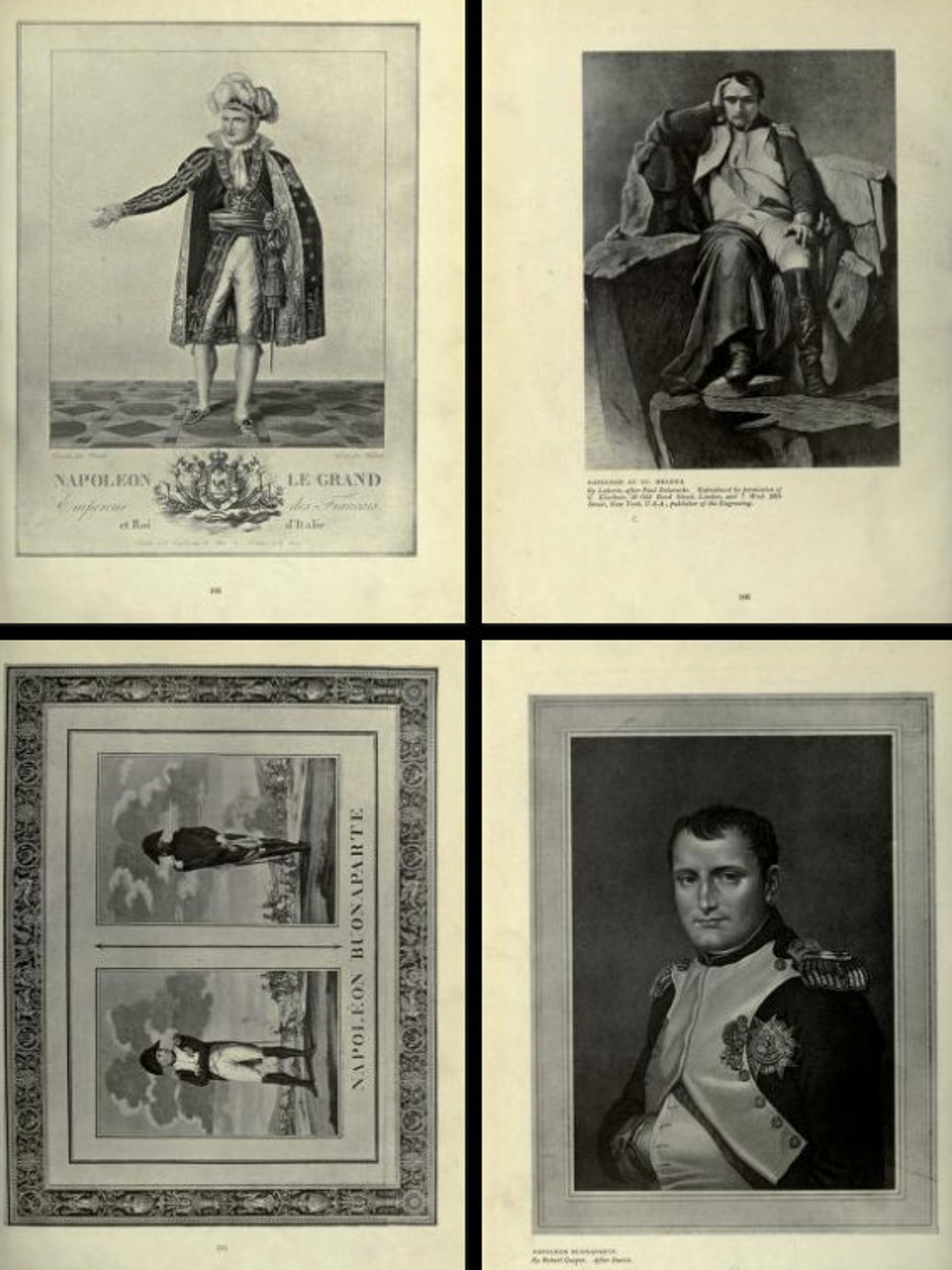 NAPOLEON BONAPARTE ~ Rare ILLUSTRATED Book About the French Emperor His ...