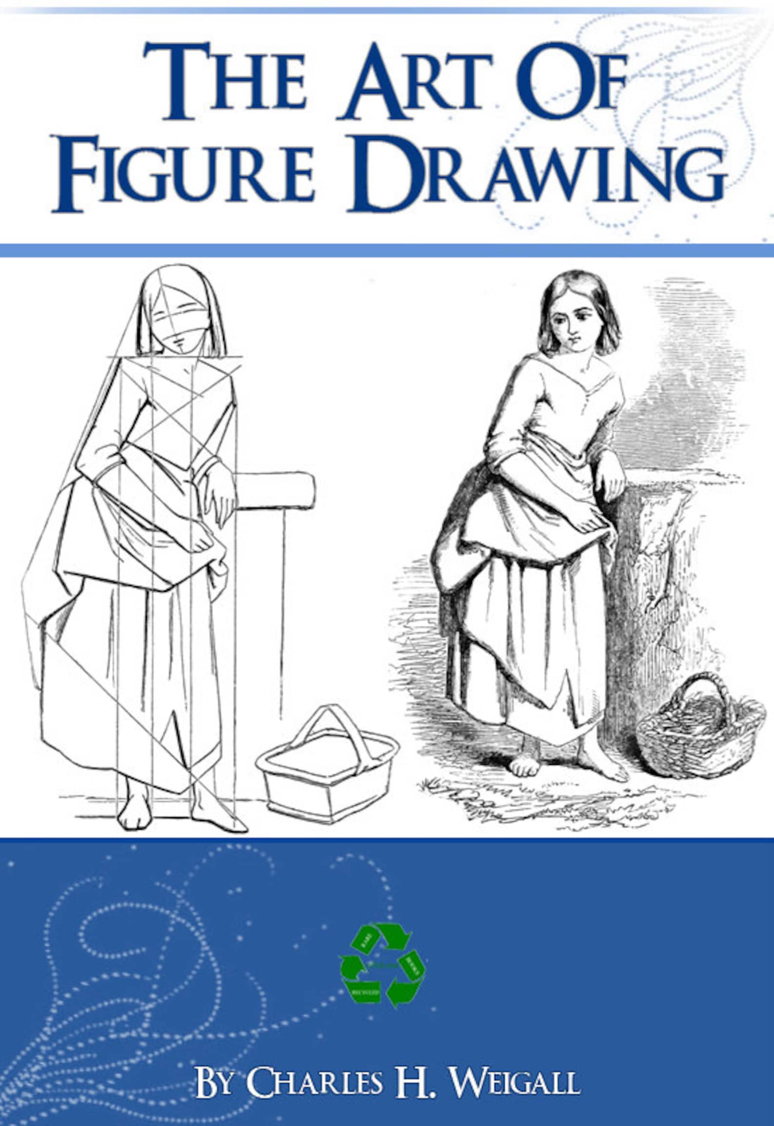 The ART of FIGURE DRAWING Illustrated Learn to Draw Figures 78 | Etsy