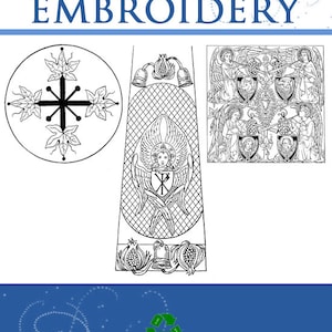 30 PATTERNS for CHURCH EMBROIDERY From Simple to Complex Designs With ...