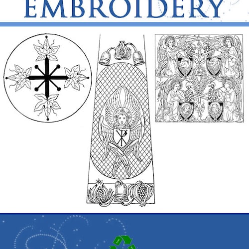 30 PATTERNS for CHURCH EMBROIDERY From Simple to Complex - Etsy