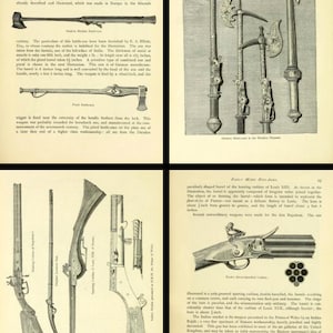 ILLUSTRATED HISTORY of the GUN Rare Book About the Development of Guns ...