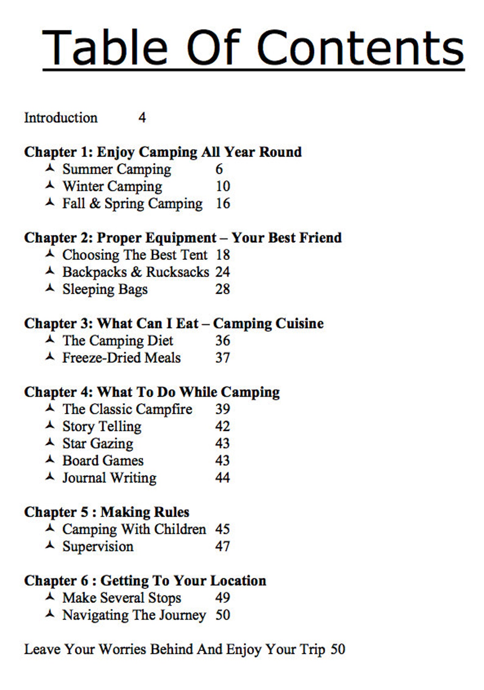 How to Plan Your Camping Trip Learn All the Top Secrets to - Etsy