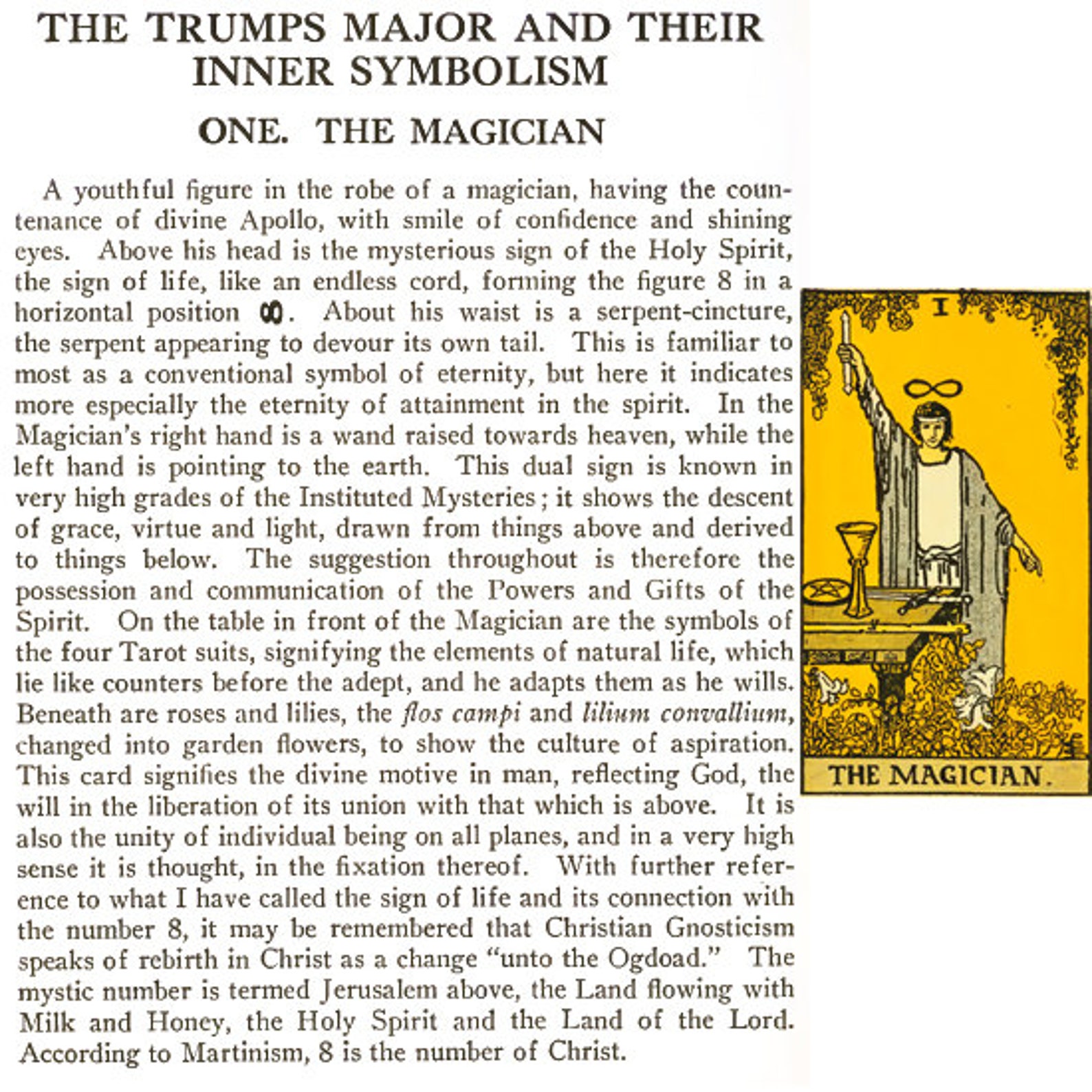 THE TAROT KEY Rare Illustrated Book 78 Colored Illustrations and ...