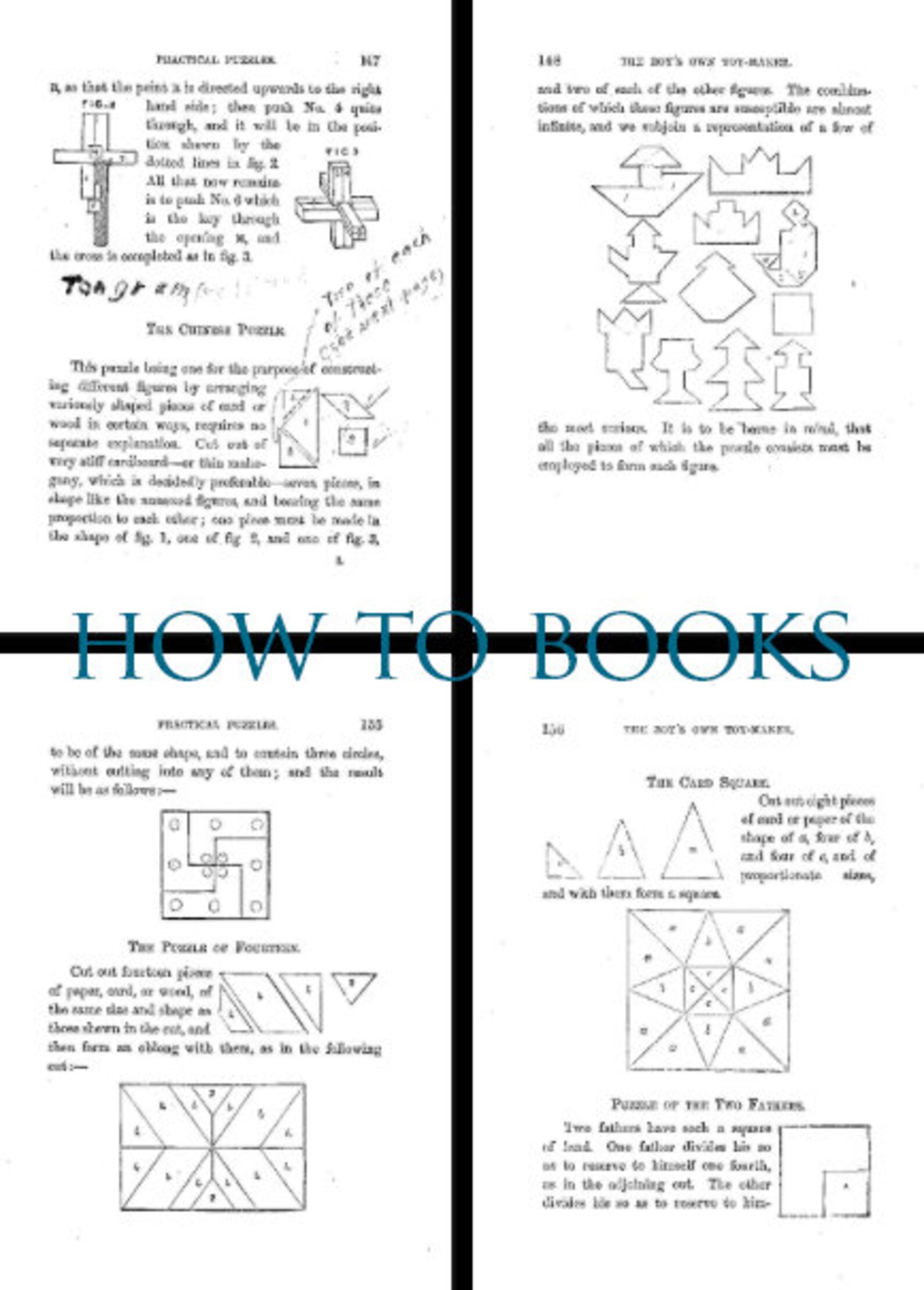 Illustrated How to MAKE TOYS for BOYS Instructions on Vintage - Etsy
