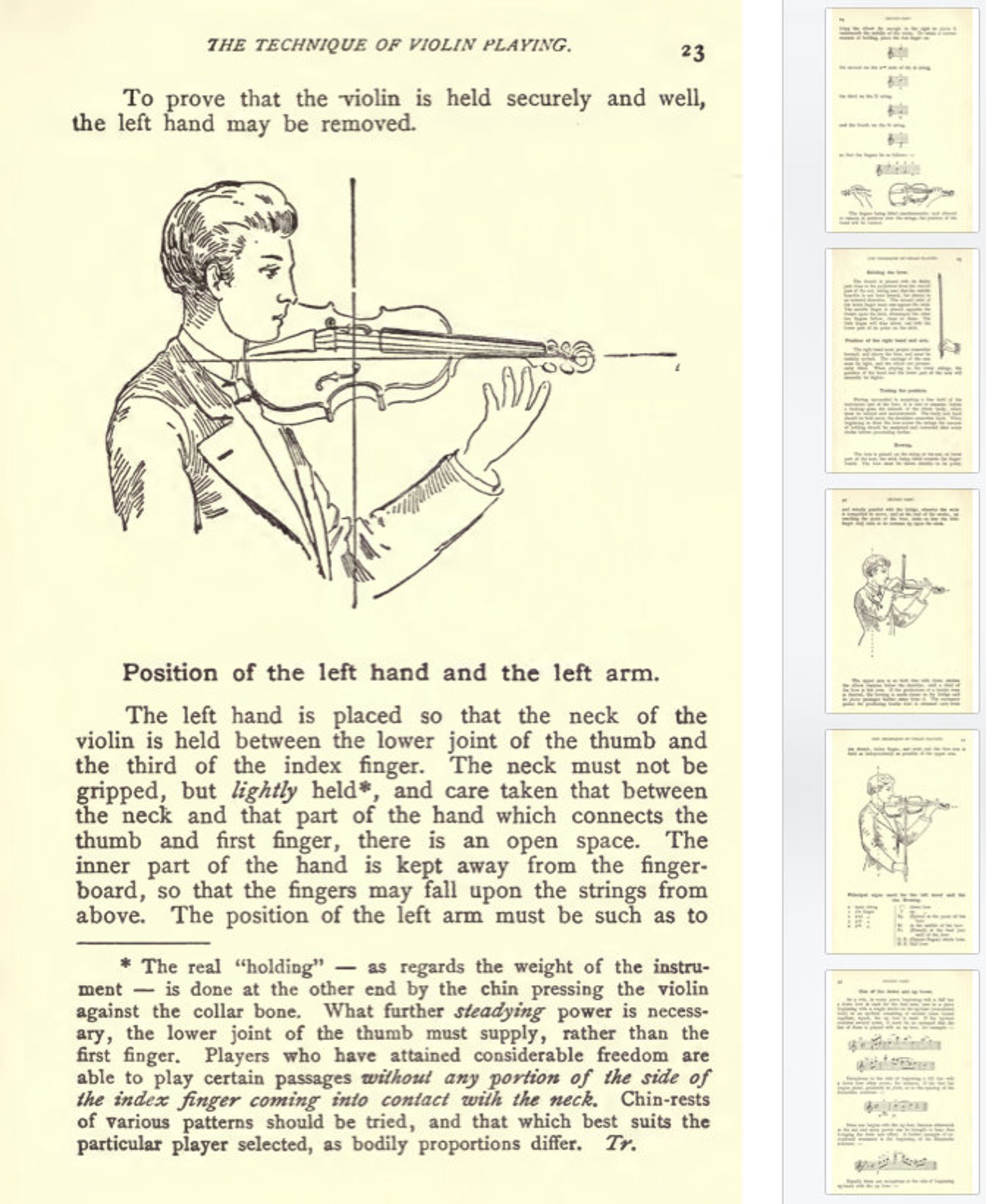 HANDBOOK of VIOLIN PLAYING and Viola Rare Illustrated Guide on - Etsy