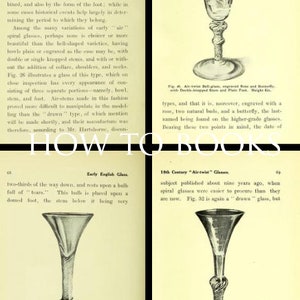 EARLY ENGLISH GLASS 16th, 17th and 18th Centuries A Rare Illustrated ...