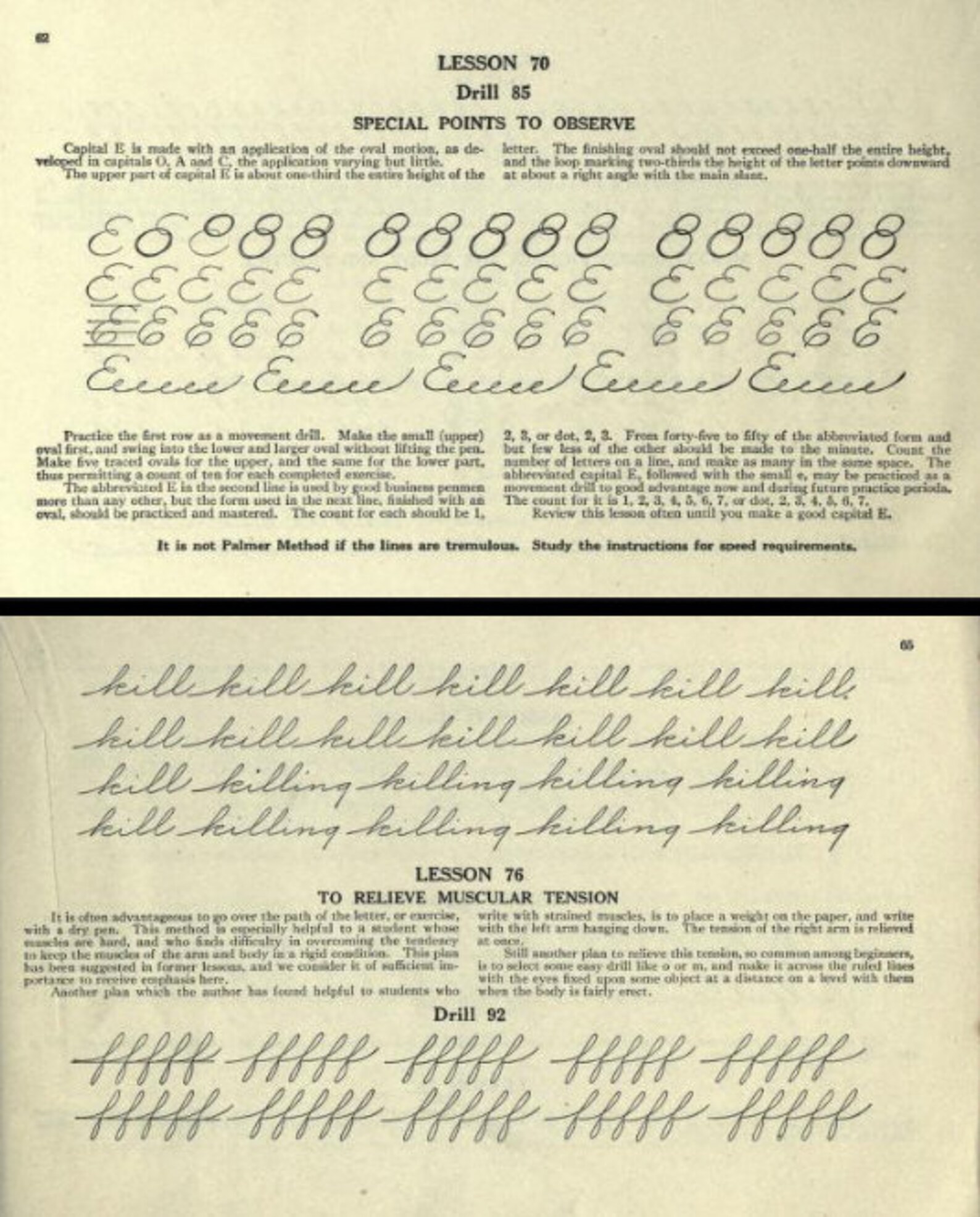 LEARN BUSINESS PENMANSHIP 146 Self Teaching Lessons on - Etsy