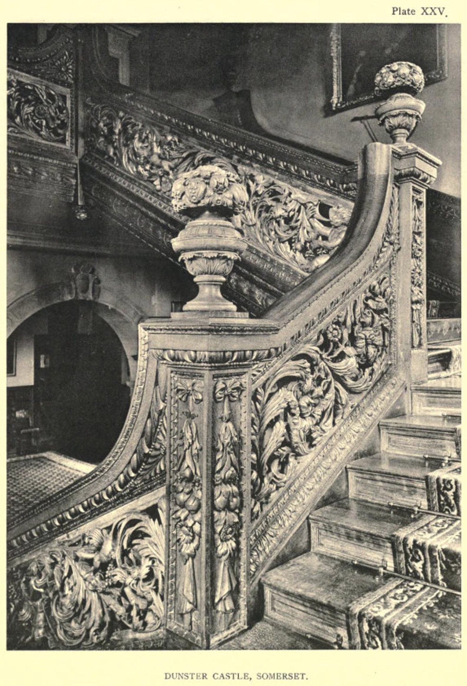 THE ENGLISH STAIRCASE A Rare Illustrated Book on Historical Types to ...