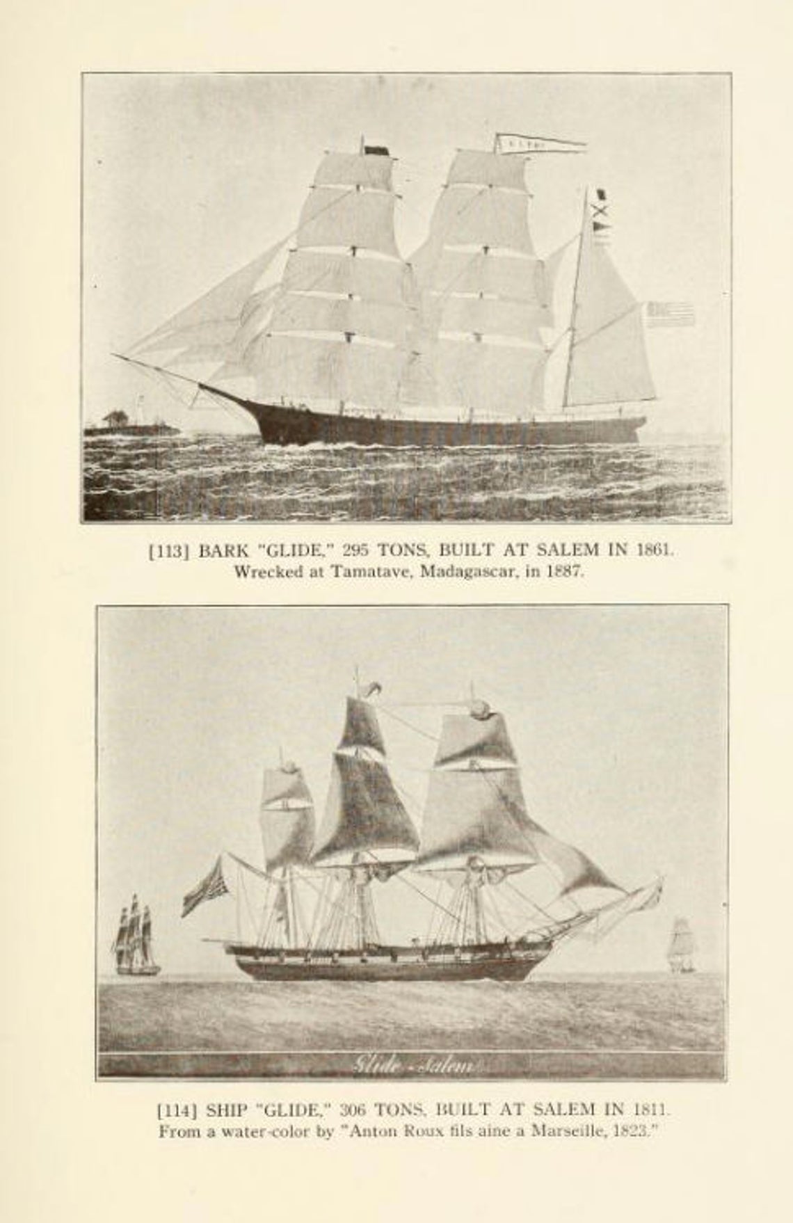 RARE Illustrated Book of the SAILING SHIPS of New England 1607 ~ 1907 A ...