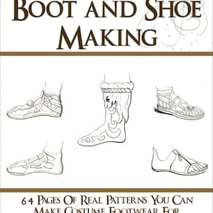 Make an Offer ~ 7 X Rare BOOT and SHOE Pattern Books BUNDLE, Lessons ...