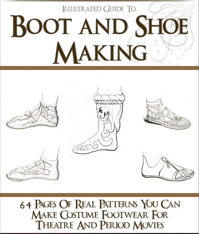 Make an Offer ~ 7 X Rare BOOT and SHOE Pattern Books BUNDLE, Lessons ...