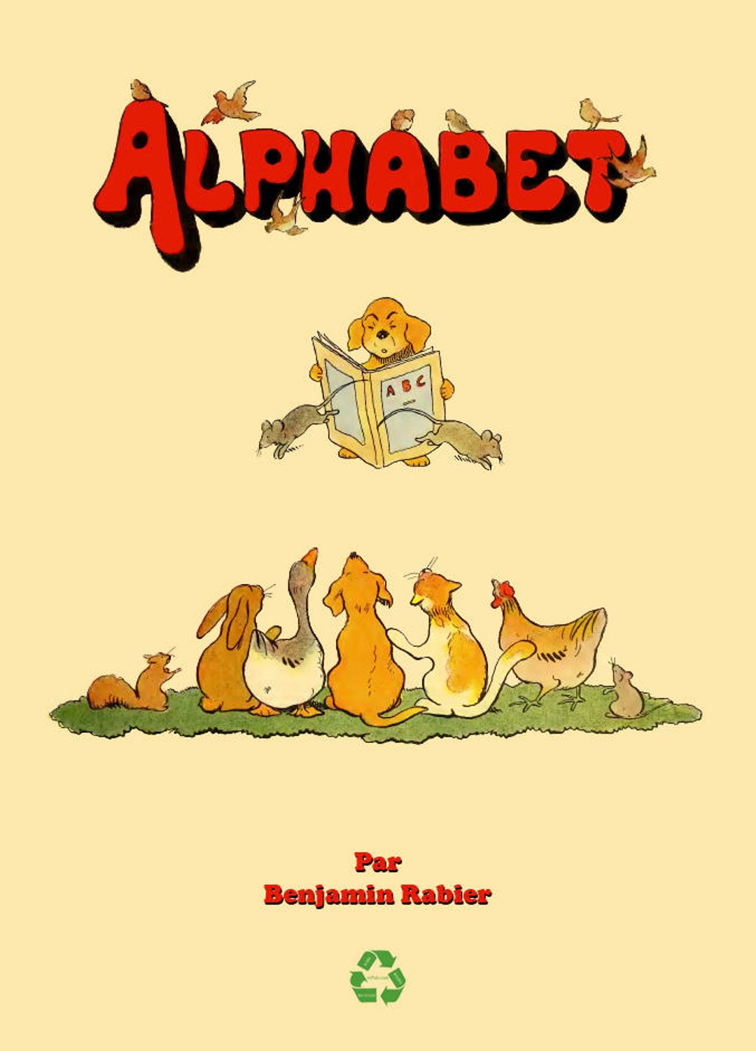 FRENCH Children's ILLUSTRATED ALPHABET Colorful Book 47 Pages Printable ...