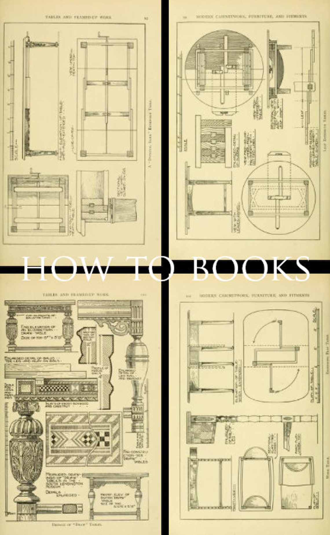 The CRAFT of CABINET MAKING Theory Lessons Patterns Designs 1000 ...