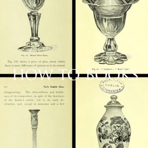 EARLY ENGLISH GLASS 16th, 17th and 18th Centuries A Rare Illustrated ...