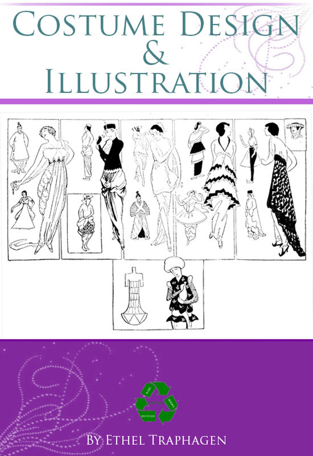 COSTUME DESIGN and ILLUSTRATION Rare Illustrated Book 193 Pages ...