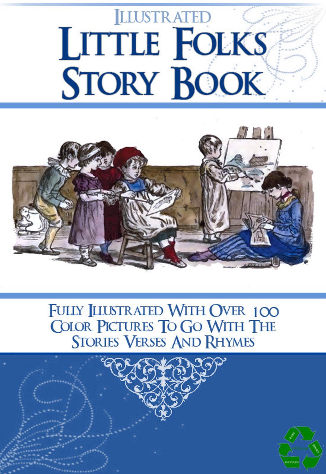 LITTLE FOLKS ILLUSTRATED Story Book Perfect to Read to Your Children ...