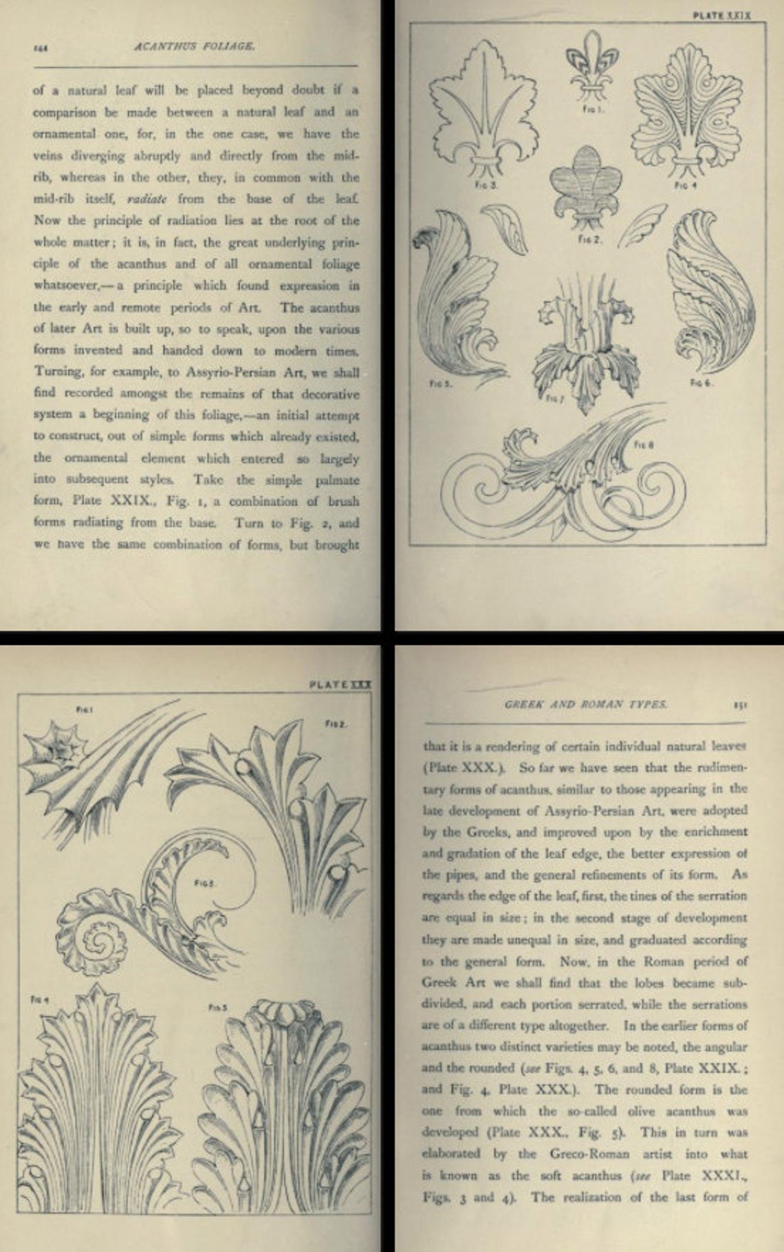 LESSONS on DECORATIVE DESIGN Rare 146 Page Textbook on Principles and ...